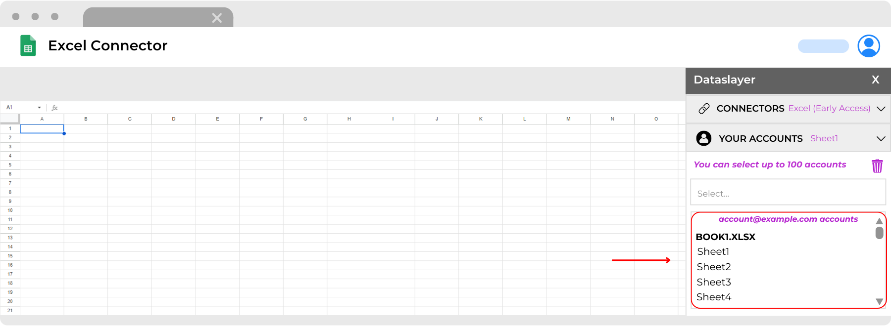 Understanding the Microsoft Excel connector in Dataslayer